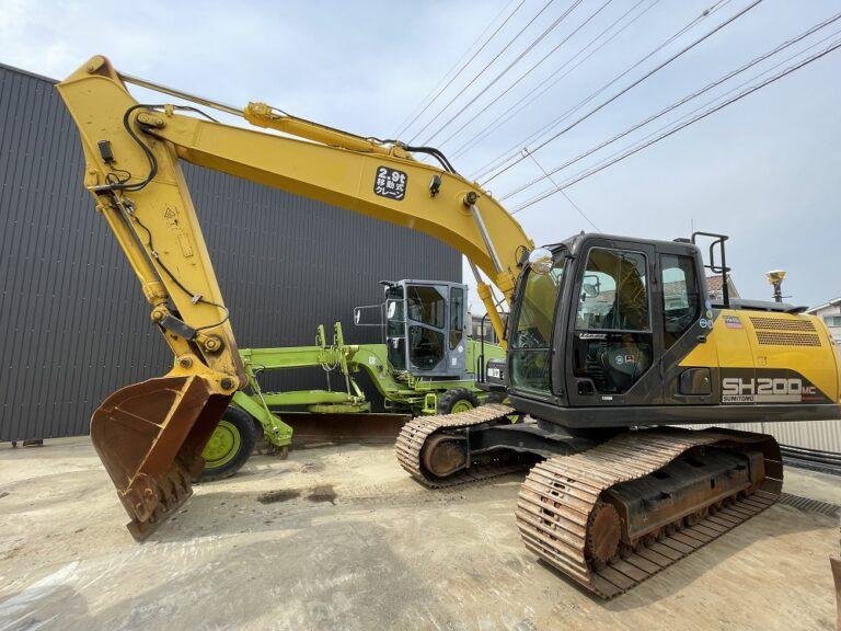 住友建機製マシンコントロール機 SH200-7 3DMC レンタル開始しました。 - ブルドーザー整備株式会社